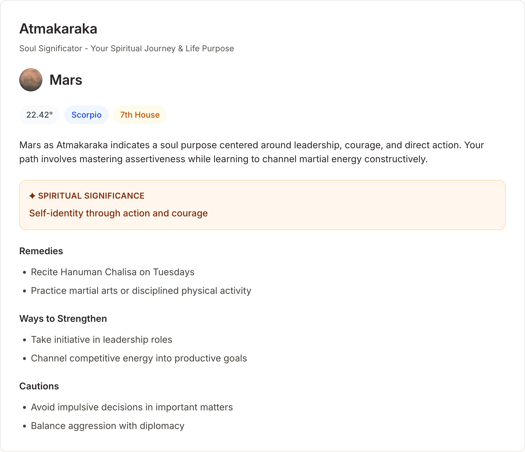 Atmakaraka & Darakaraka Calculator - Your Souls Desire & Partner's ...